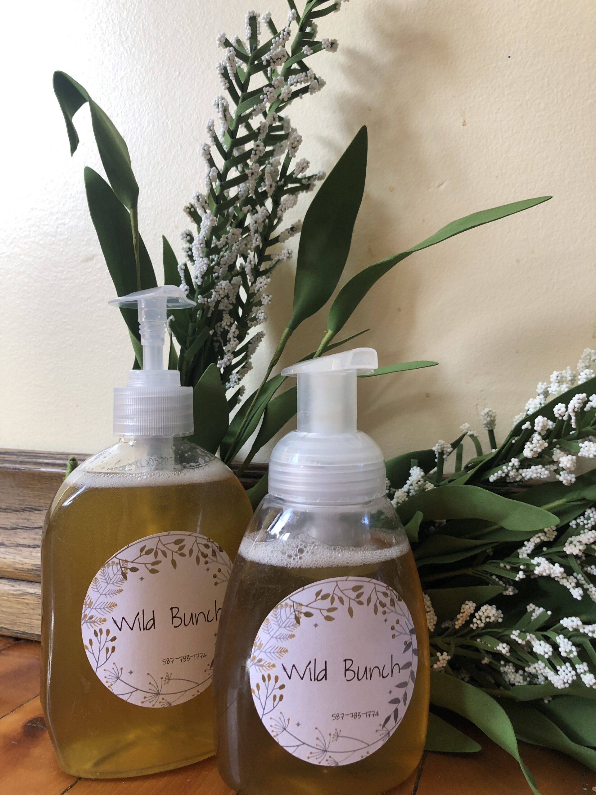 Tallow Liquid Hand Soap (8oz. Pump Dispenser) - Wild Bunch